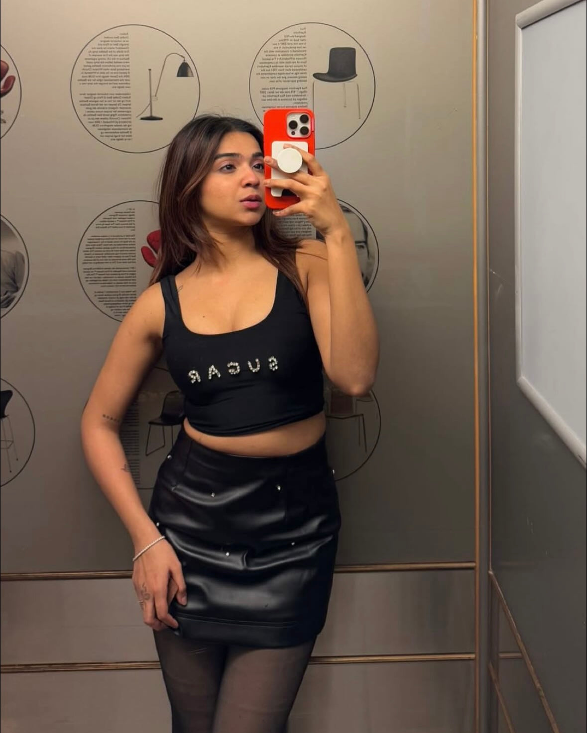 Rebel kid in Sugar bling top & skirt – LabelSugar