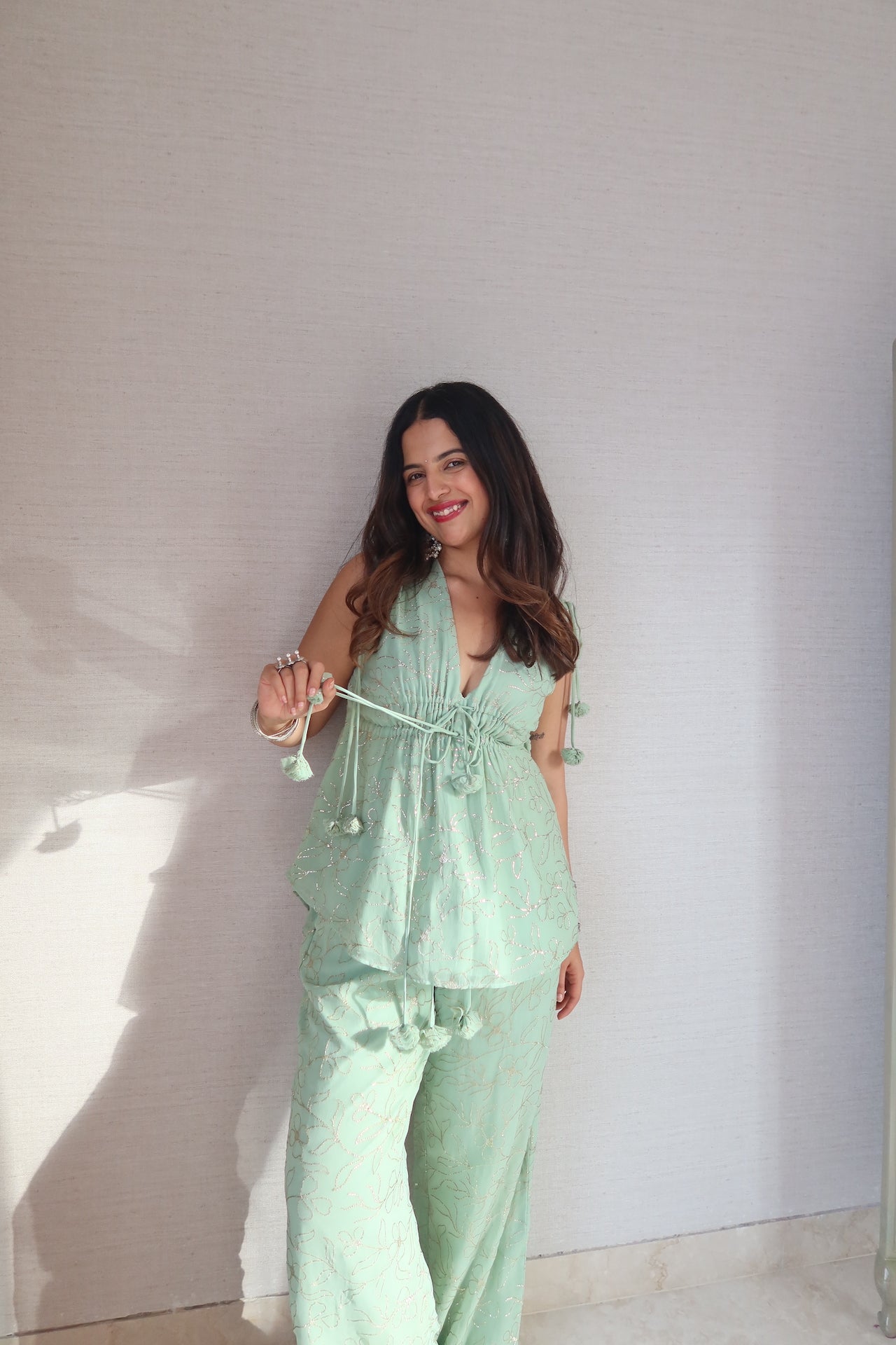 Rani top + pants - blue – LabelSugar